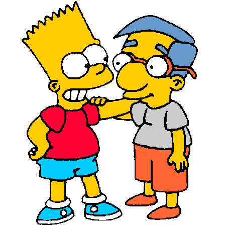 bart et son meilleur amie
